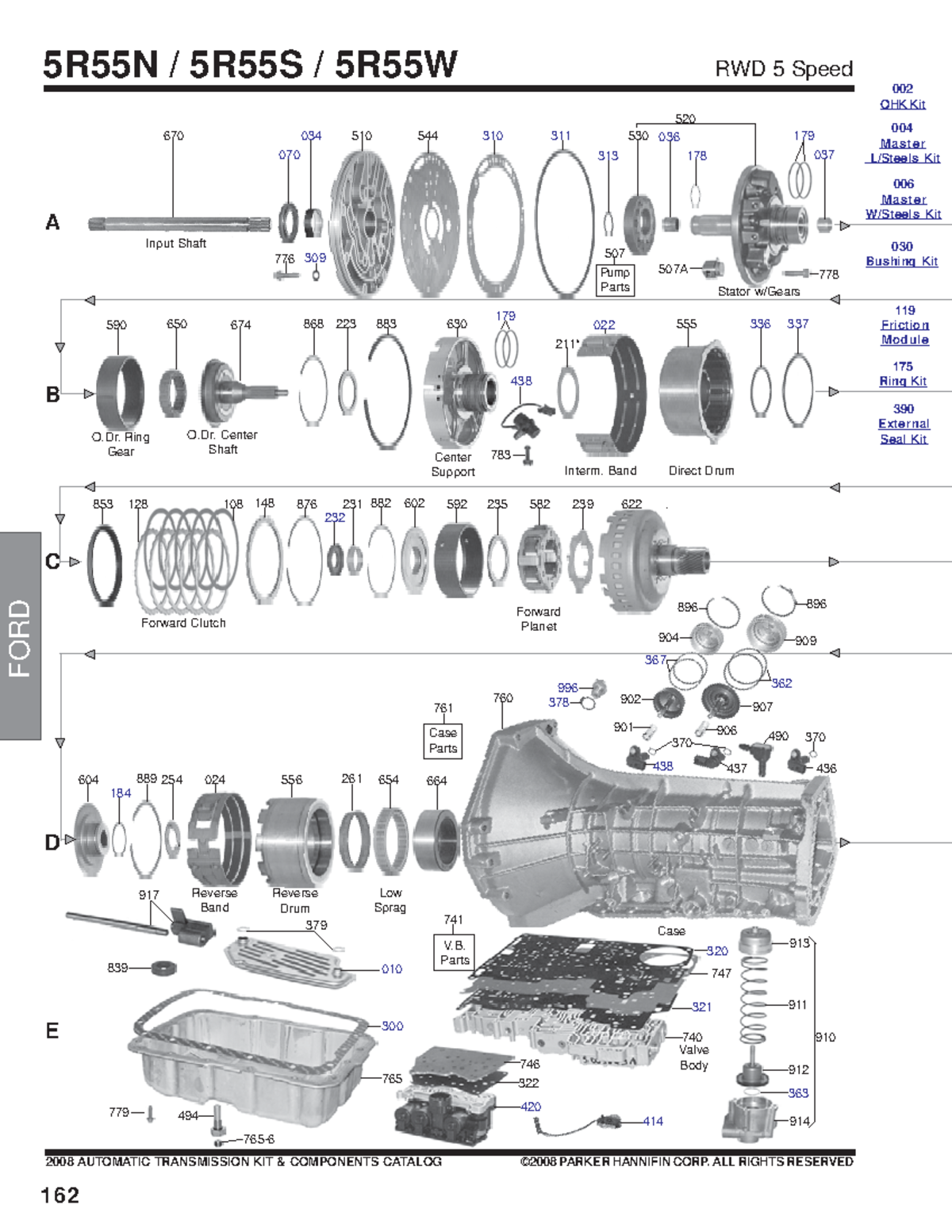 5R55N 5R55S 5R55W - Manual de transmisión - FORD 2008 AUTOMATIC ...