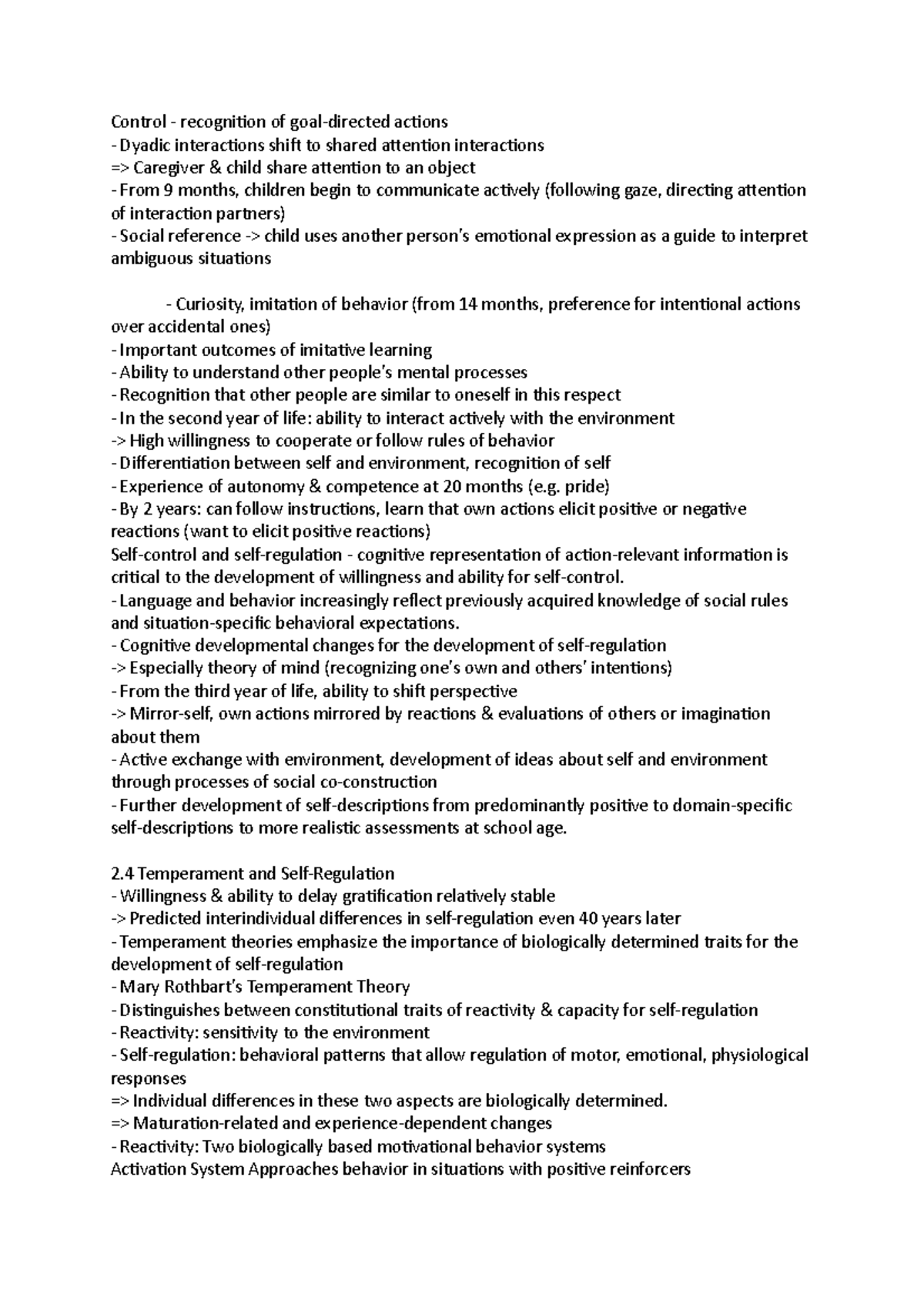 Control - Introduction To Psychology - Control - recognition of goal ...