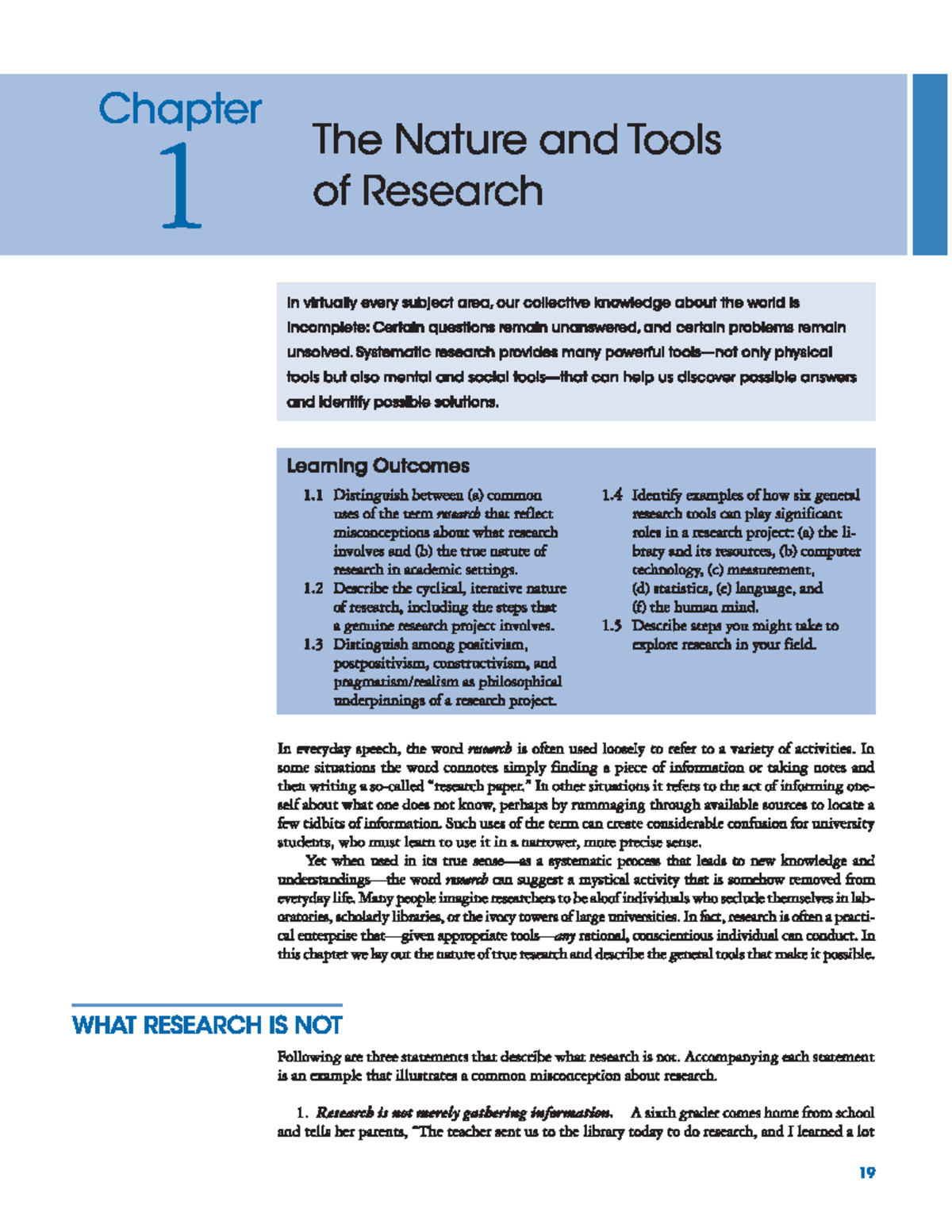 AP Research Summer Assignment Reading - Practical Reasearch Selection ...