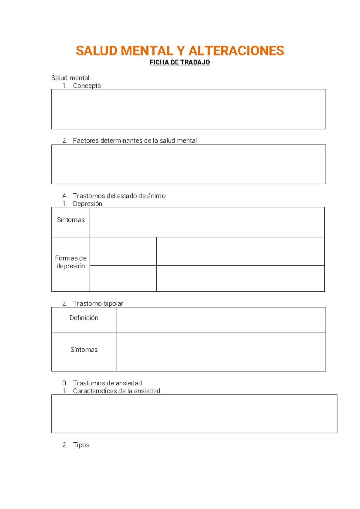 Actividad Aplicativa Salud Mental Y Alteraciones - SALUD MENTAL Y ALTERACIONES FICHA DE TRABAJO ...