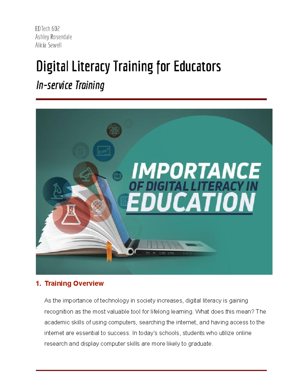 514136941 digital literacy training for educators in service training ...