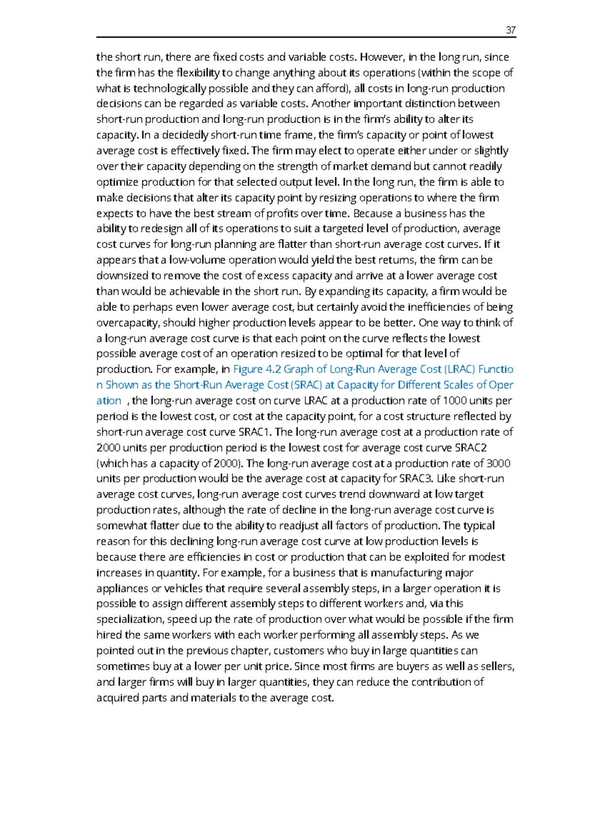 Economies OF Scope - Most businesses provide multiple goods and ...