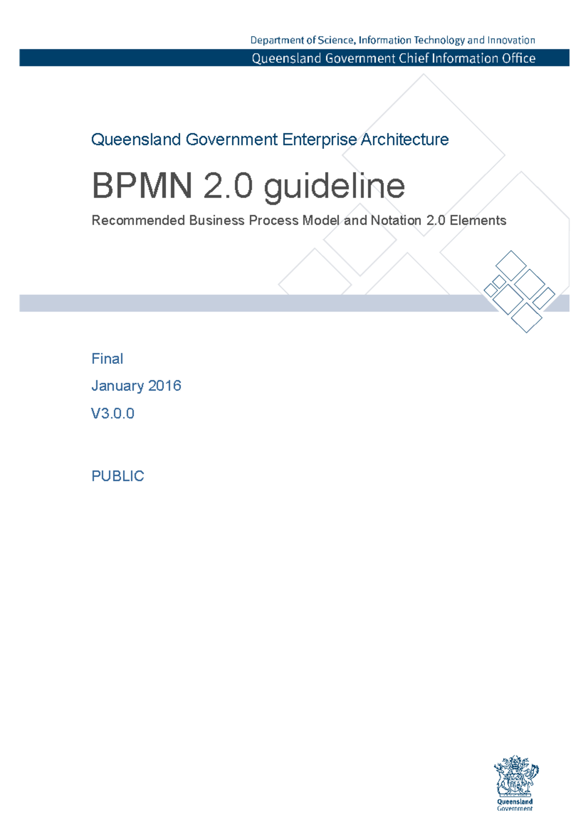 BPMN-guideline-v300 - tdehret fsdfe qweg egreter. - Queensland ...