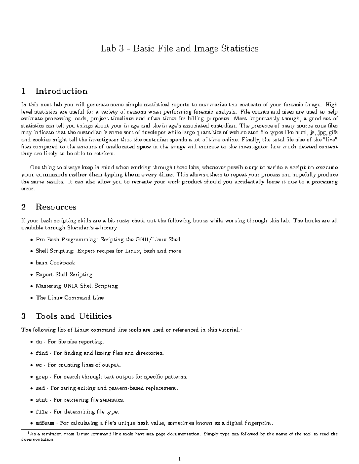 Assignment 2 - Part A-Basic File Statistics - Lab 3 - Basic File and Image Statistics 1 ...