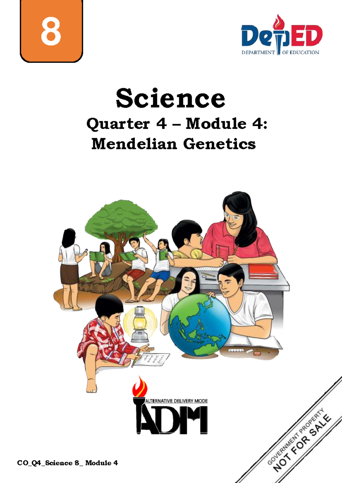 Science 8 Q4 Mod4 Mendelian Genetics - Science 8 Quarter 4 – Module 4 ...