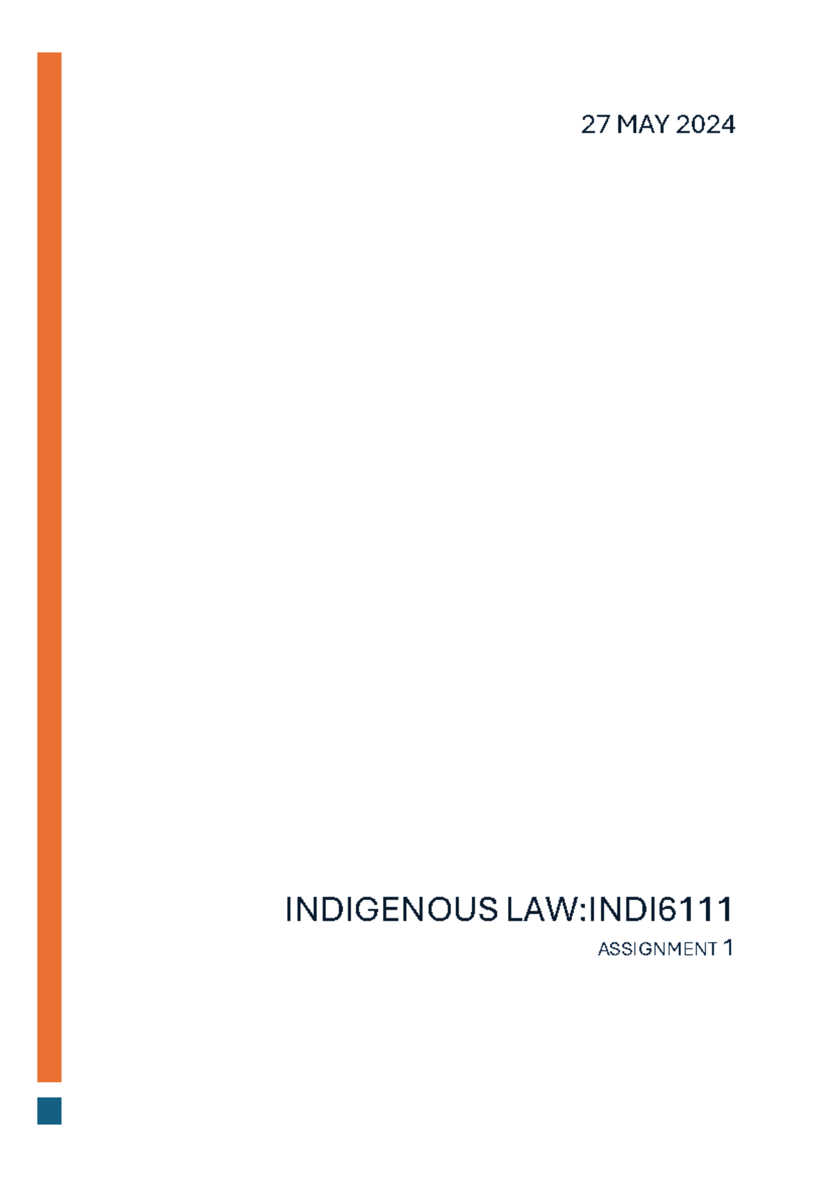 Customary Marriage and Succession in the customary law - INDIGENOUS LAW ...