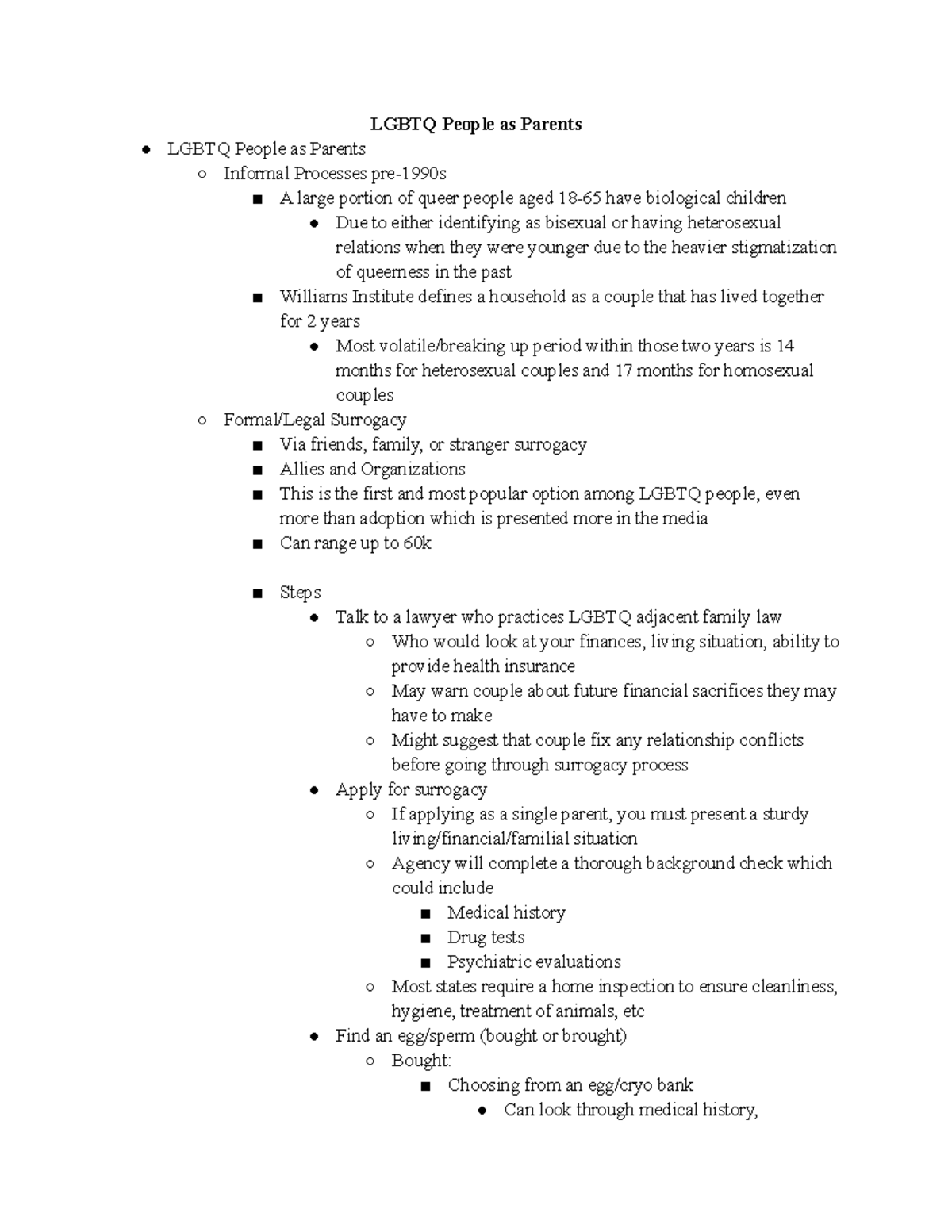 LGBT People as Parents - Lecture Notes from Professor Scott - LGBTQ ...