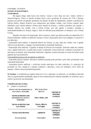 Resumo Geral Enzimol Fermentação Industrial - Enzimologia e Tecnologia ...