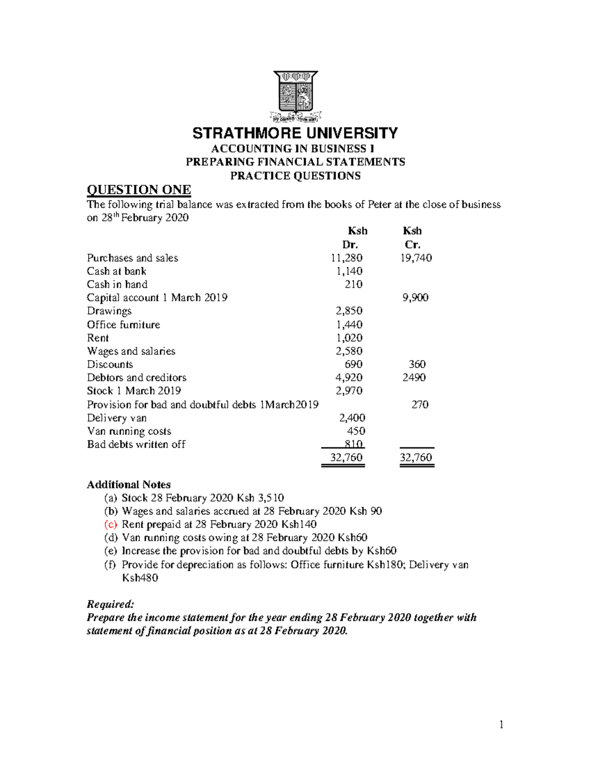 Intro TO Preparing FS 240620 143454 - STRATHMORE UNIVERSITY ACCOUNTING ...