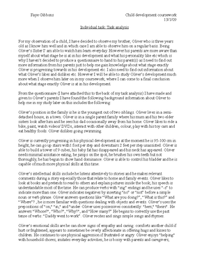 Questionnaire does a child learn through play - Faye Gibbons Child ...