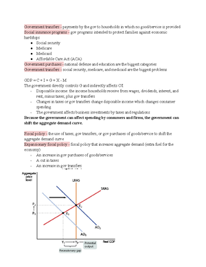 ECON Chapter 2 notes - Economic Models: Trade-offs and Circular Flow ...