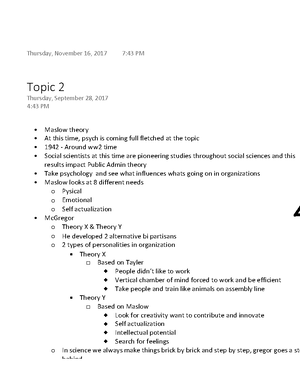 Topic 6 PAD3003 - Lecture notes 6 - Topic 6: Public Finance and Budget ...