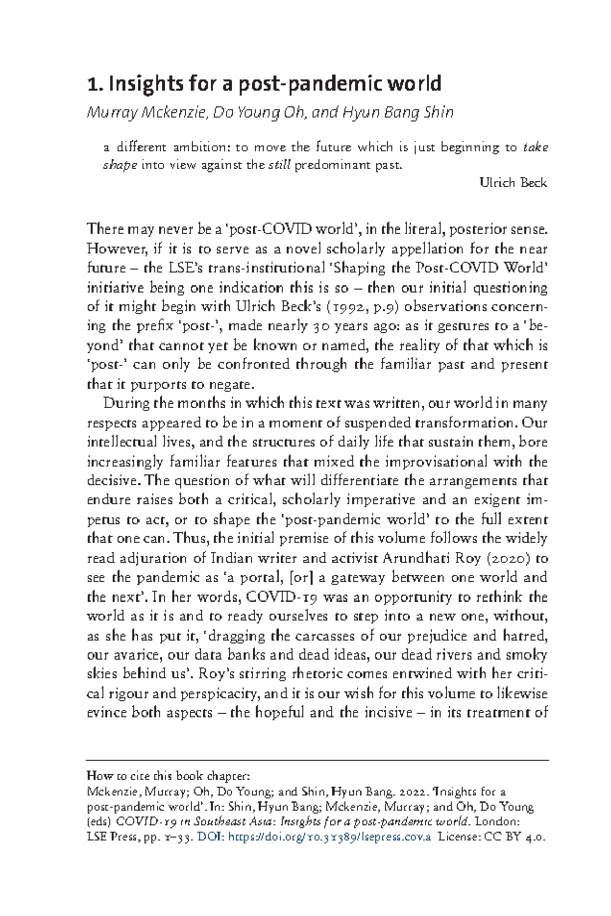 Covid 19 in southeast asia 1 insights for a post pandemic world - 1 ...