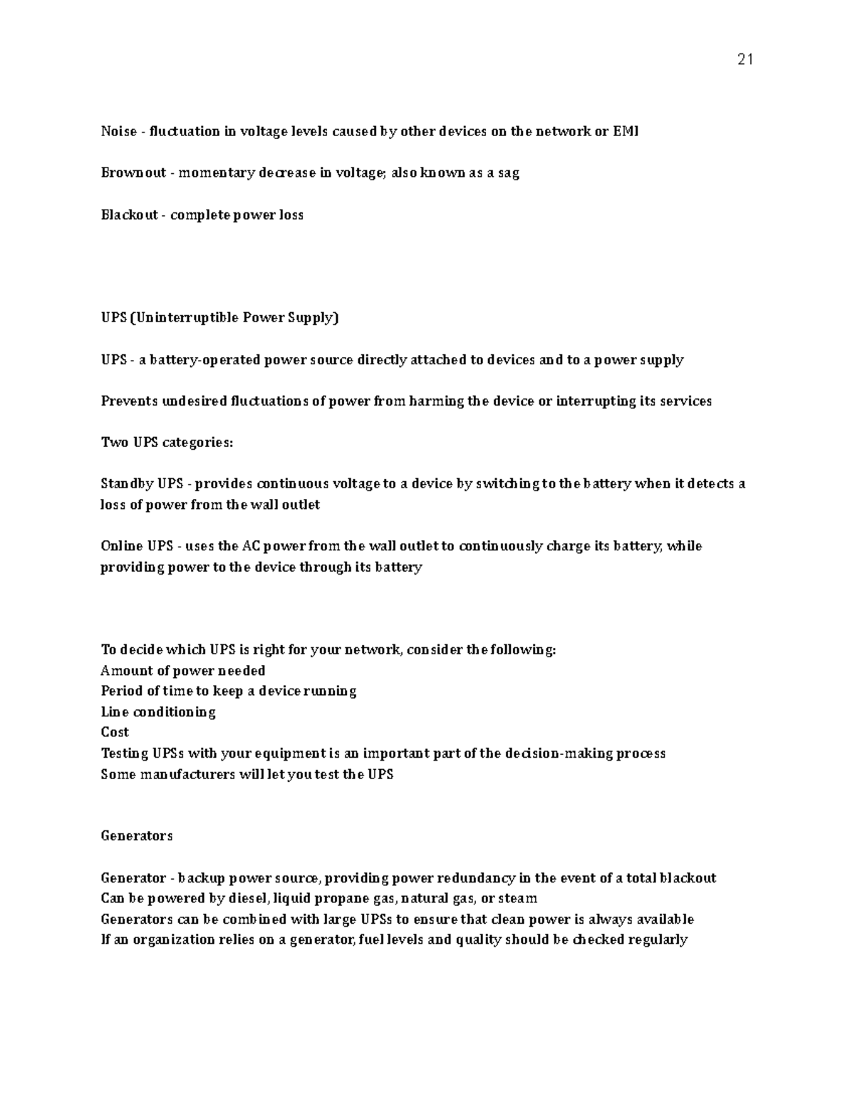 CST 2307 - Networking Fundamentals Lecture Notes Week 5 - Studocu