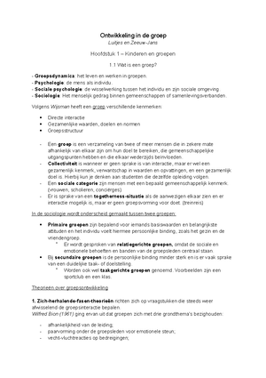 Inleiding in de Pedagogiek - Becker - Inleiding in de Pedagogiek Annemarie Becker Hoofdstuk 1 ...