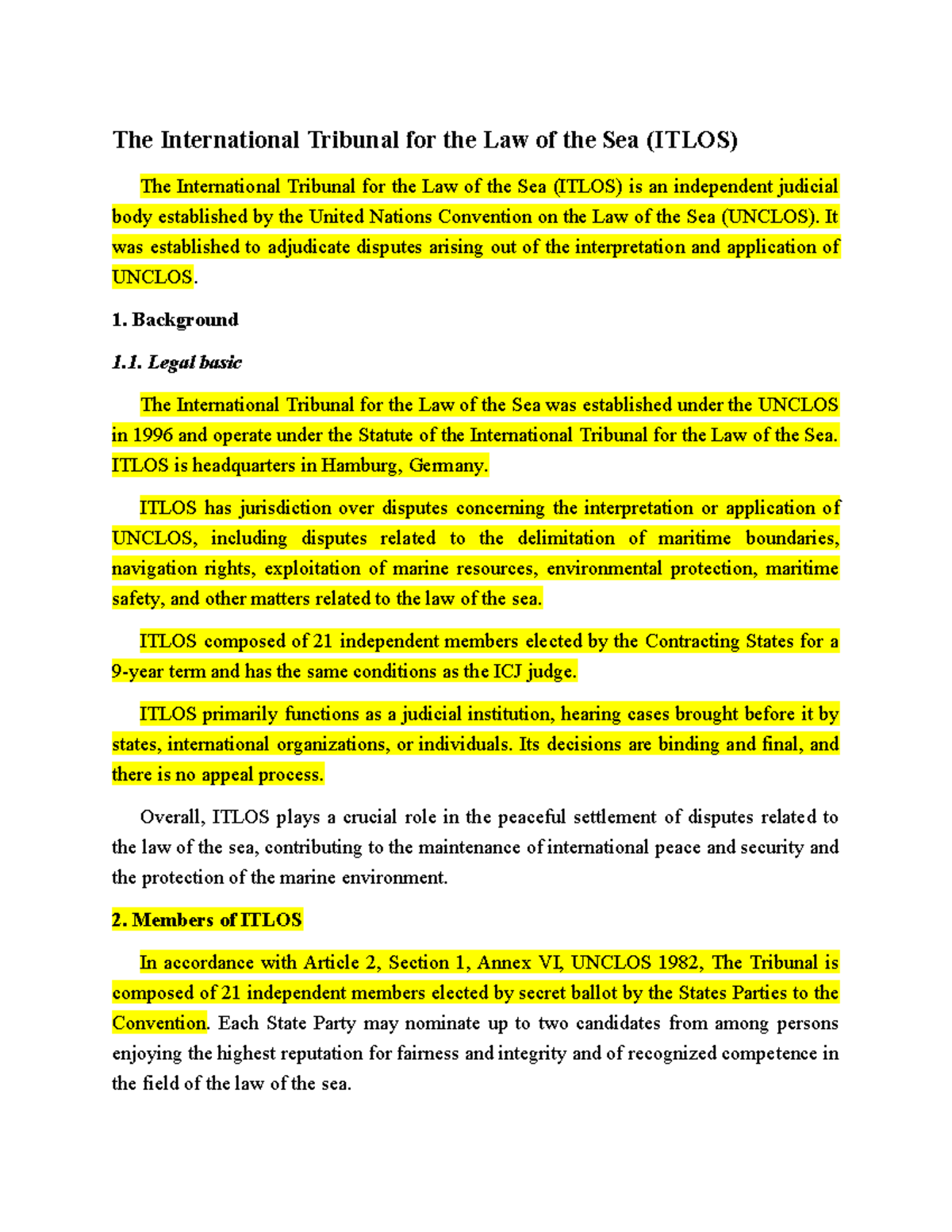 4 phần đầu Itlos - The International Tribunal for the Law of the Sea ...