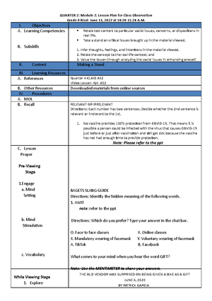MIL Module 1 - Media and Information - Media and Information Literacy ...