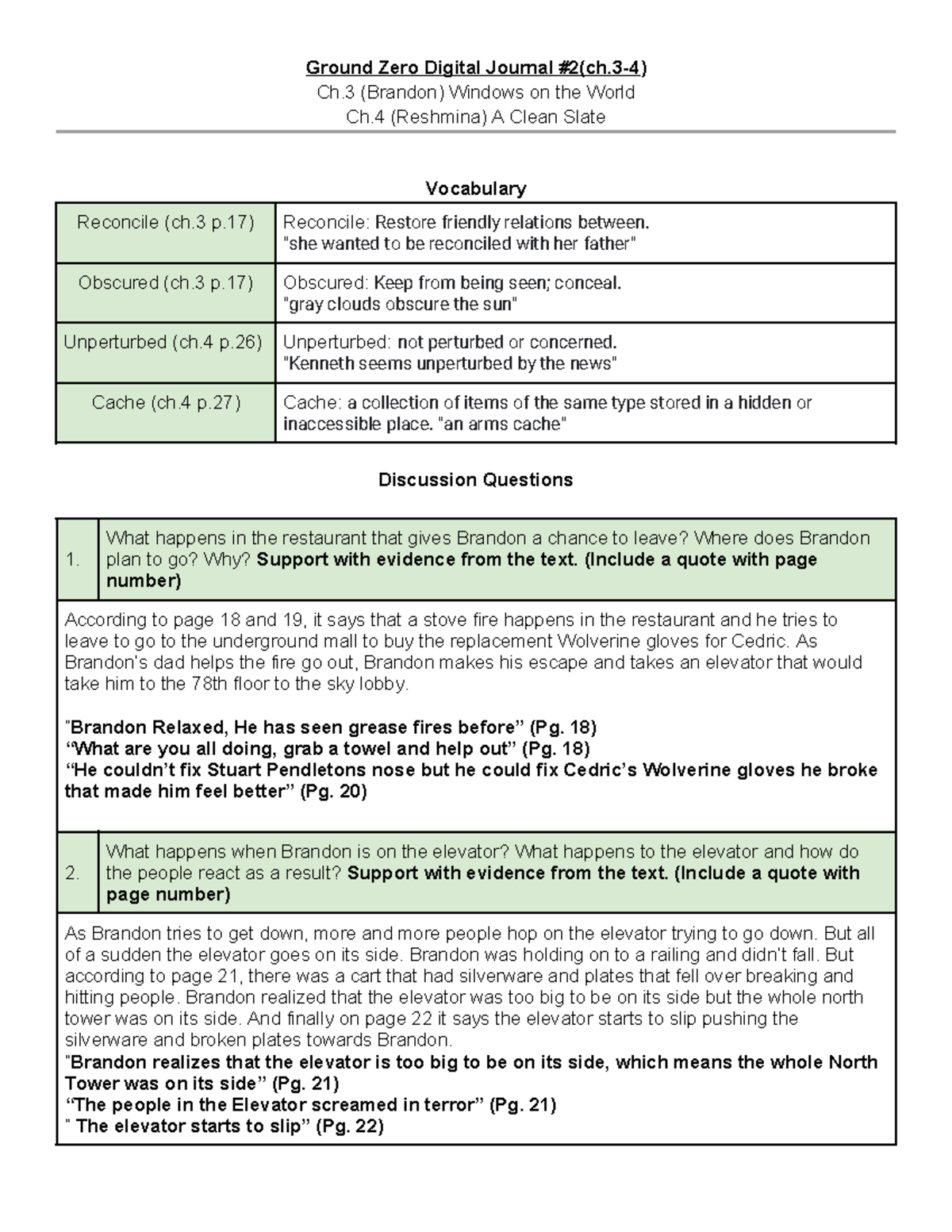 Ground Zero Digital Journal #2 (ch.3-4).3-4 - Ground Zero Digital ...