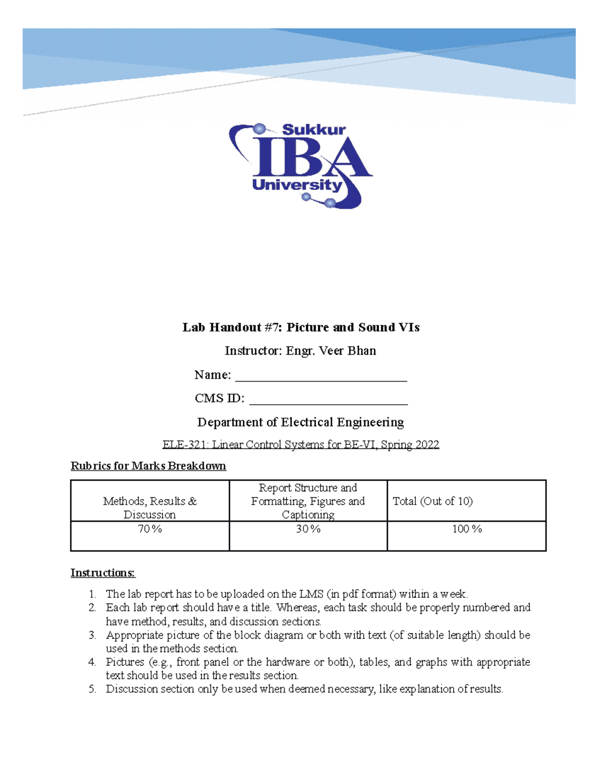 Lab-7 (Picture and Sound VIs) - Lab Handout #7: Picture and Sound VIs ...