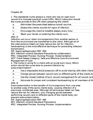 [Solved] The nurse is working in the emergency department ED is ...