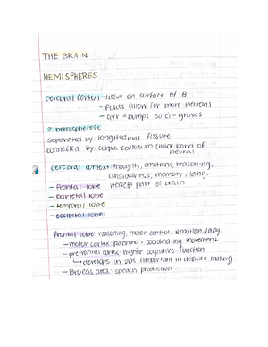 Psych 101 notes - Psychology101 - Studocu