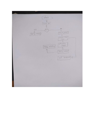 Laboratory Exercise 1 EDP - Draw the equivalent flowchart of the given ...