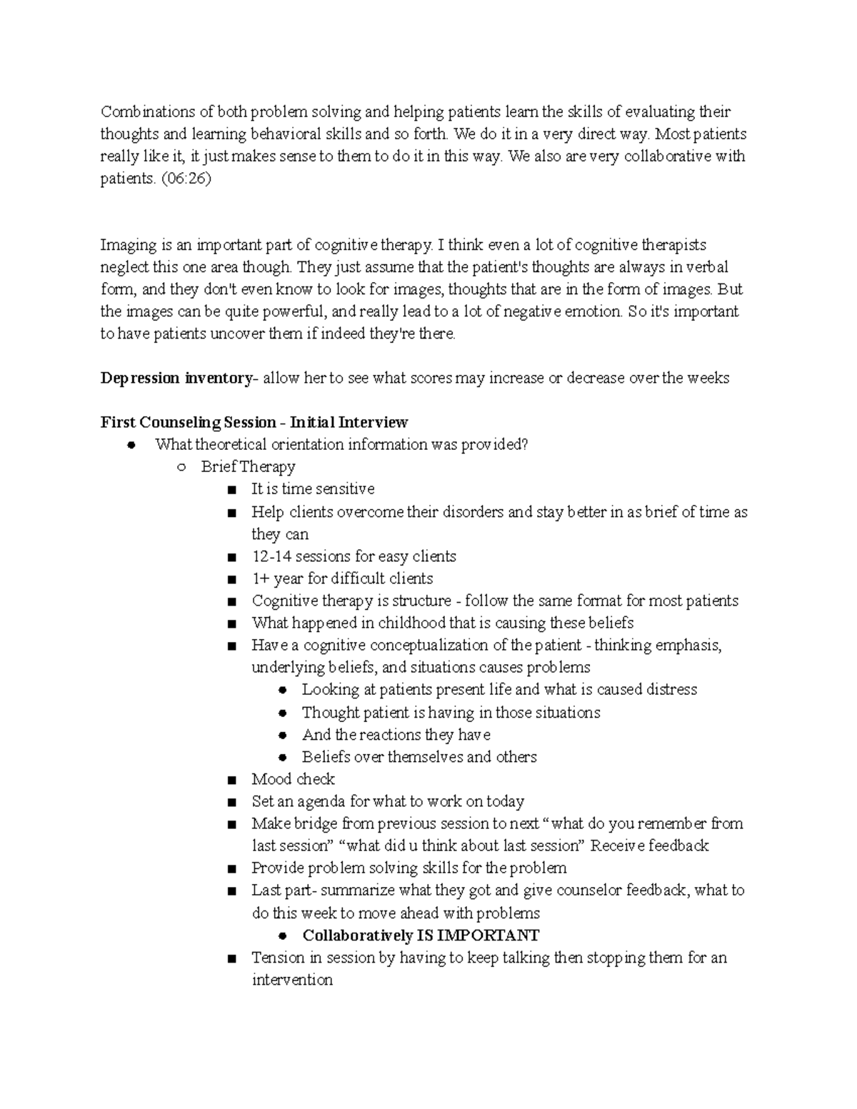 Problem solving and helping patients - We do it in a very direct way ...