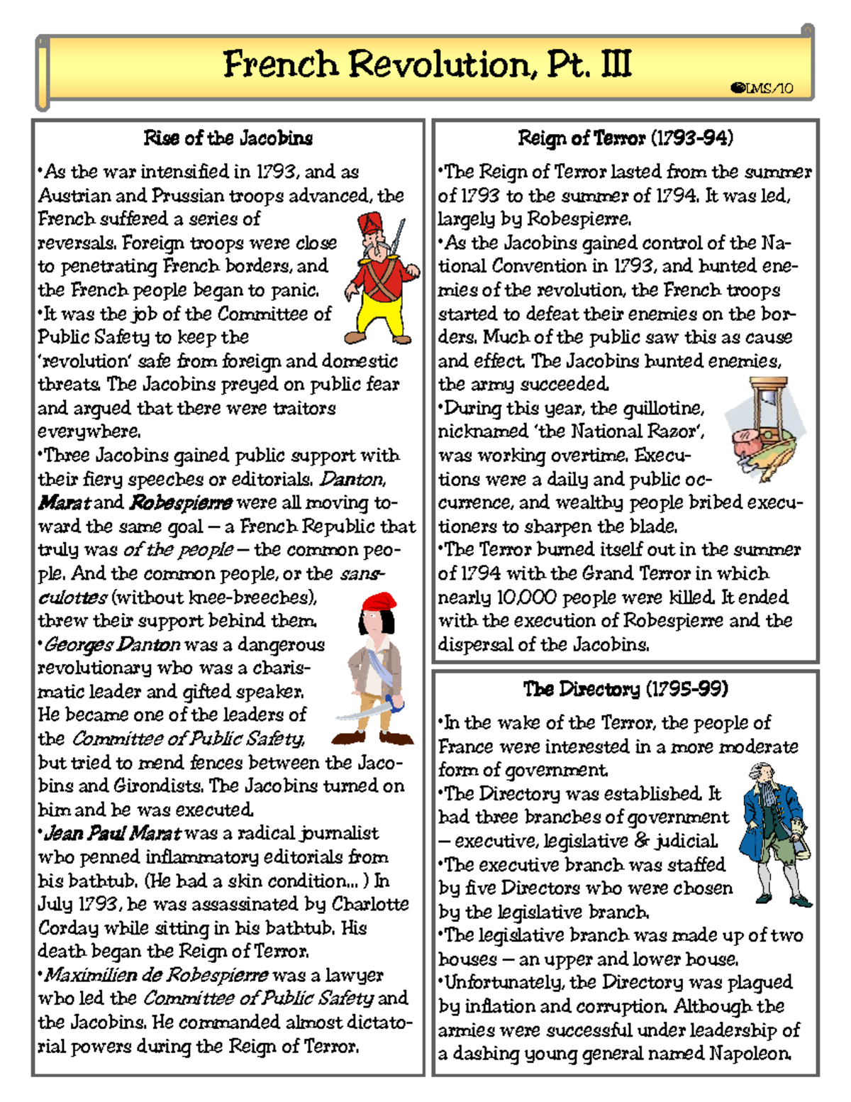 Https 1.cdn.edl - Juts notes - French Revolution, Pt. Rise of the ...