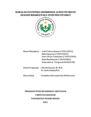 CBR Statmat 2018 - Tugas mengkritik beberapa buku yang berkaitan dengan Statistika Matematika ...