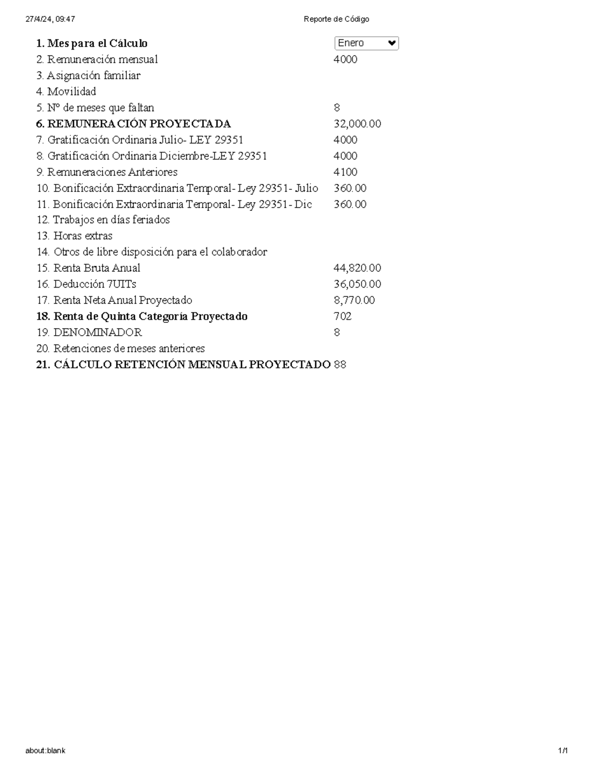 Reporte de Código 1 - CTS - 27/4/24, 09:47 Reporte de Código about ...