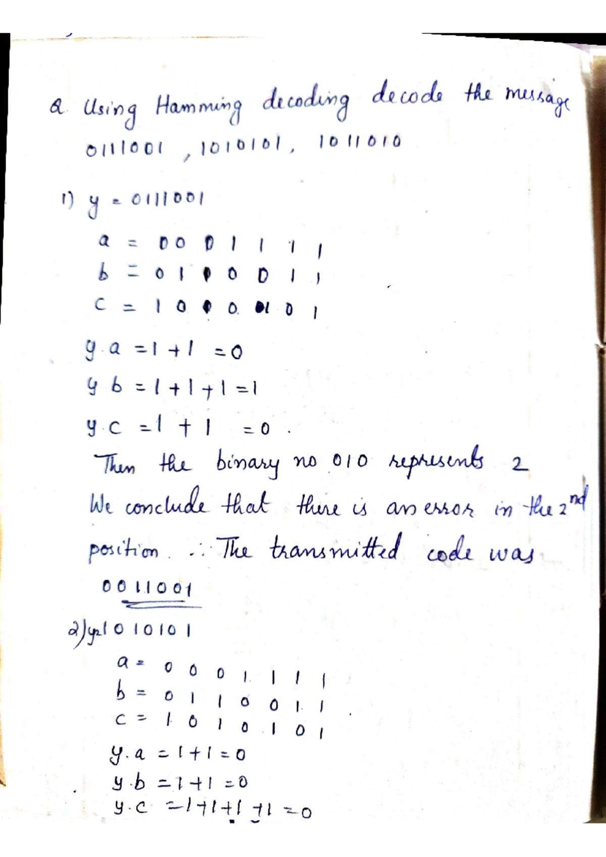 Coding Theory Module 1 Note 2 M Sc Mathematics Studocu