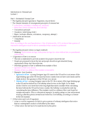 IIntro to law and CRJJ - Intro to Law and Criminal Justice Fall 2022 ...