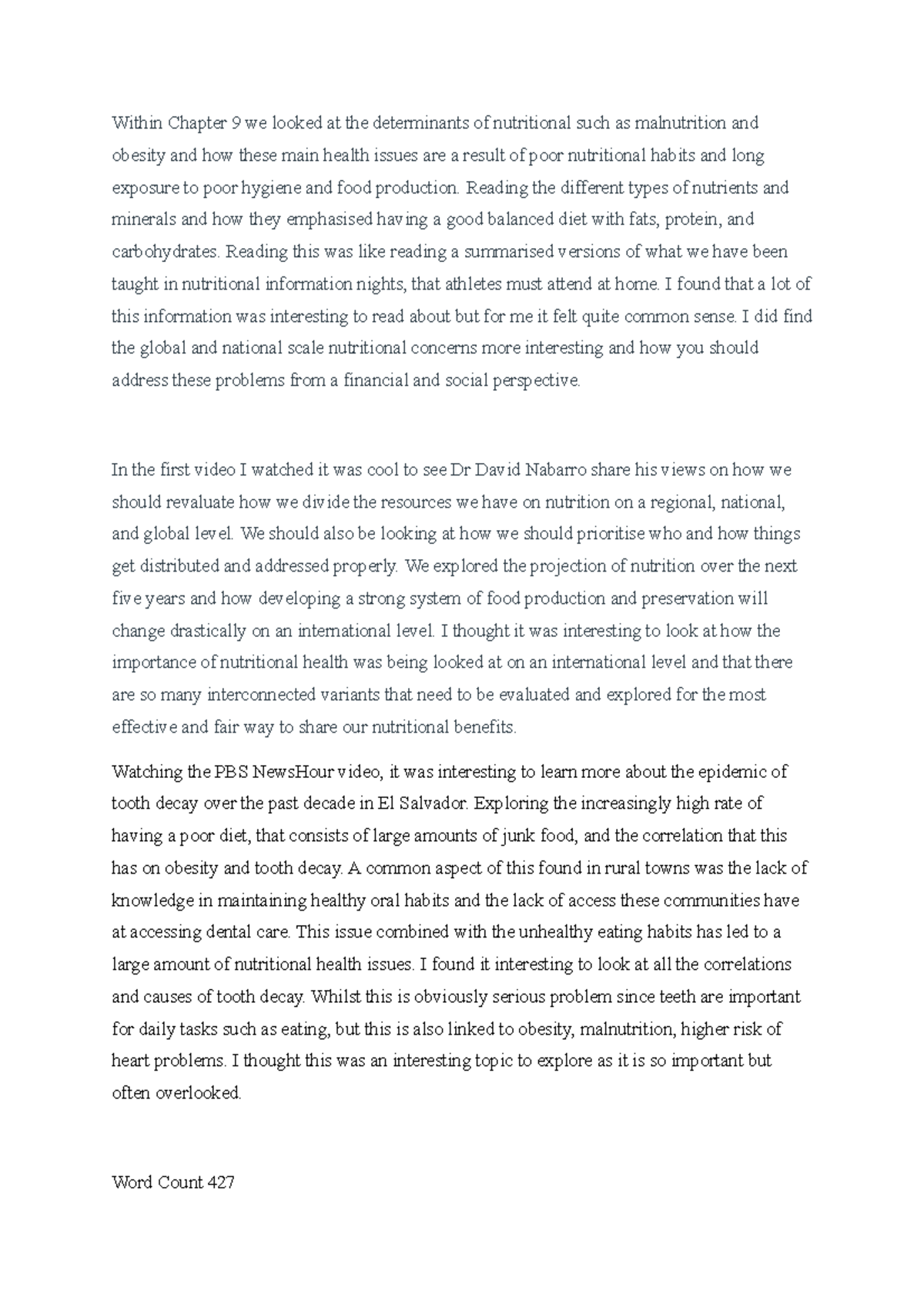 Reading Reflection 9 - Summary of chap 9 and video - Within Chapter 9 ...