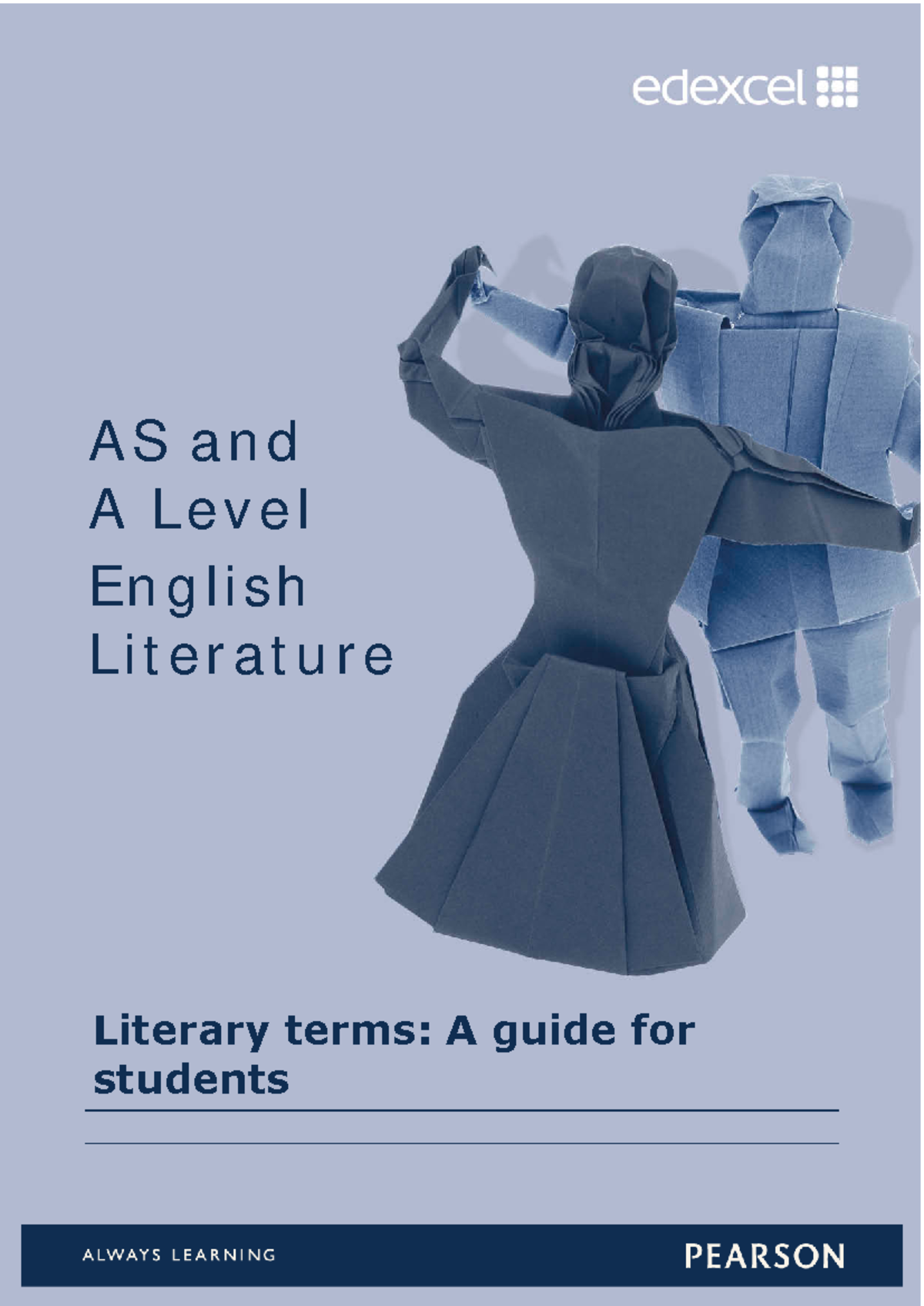 Literary terminology guide - AS and A Level English Literature Literary ...