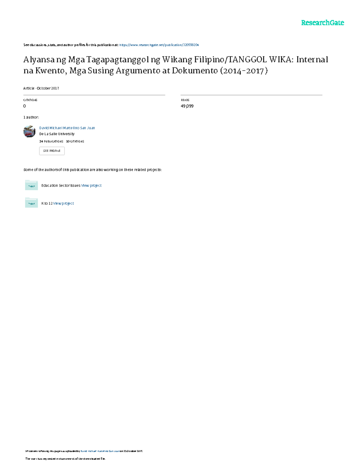 6. Tanggol Wika Kwento - See discussions, stats, and author profiles ...