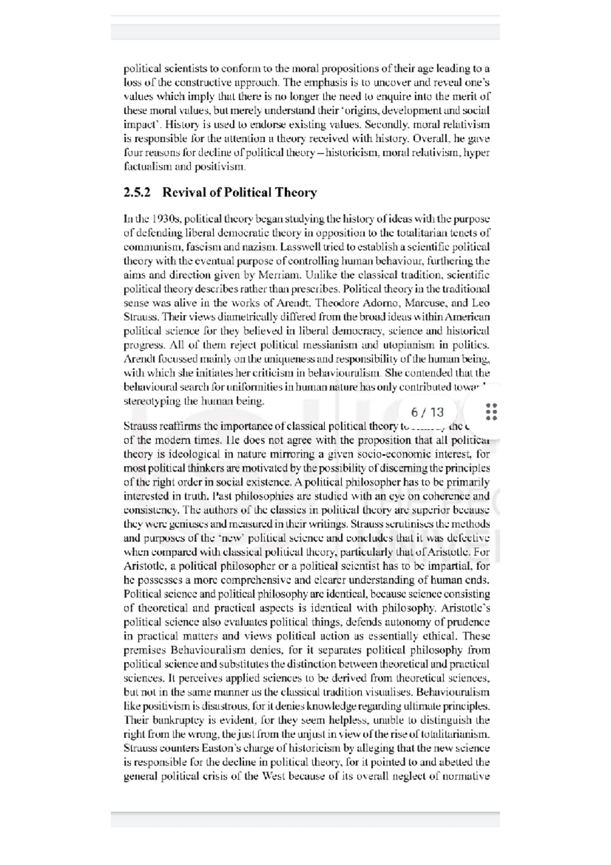 Importance of Key Theoretical Concepts. - Political science - StuDocu