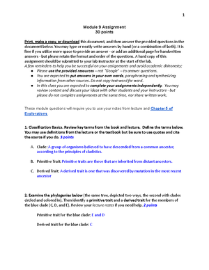 Module 10 Assignment - Got a 28/30 - Module 10 Assignment 30 points ...