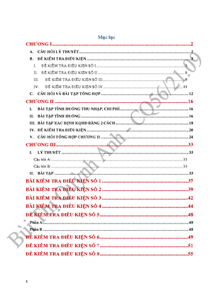 Bt nltk 1 - Bài tập nguyên lý thống kê - ọ i ng ườ i nh ớ gi ữ gìn s ứ c kh ỏ e, th ự c hi ện t ...