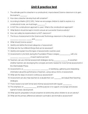 Unit 4 practice test memo - Unit 4 practice test memo 1. - solve ...