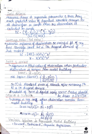 Data Analytics 2023-Tutorial 1 - Data Analytics Faculty : Dr R Bharathi ...