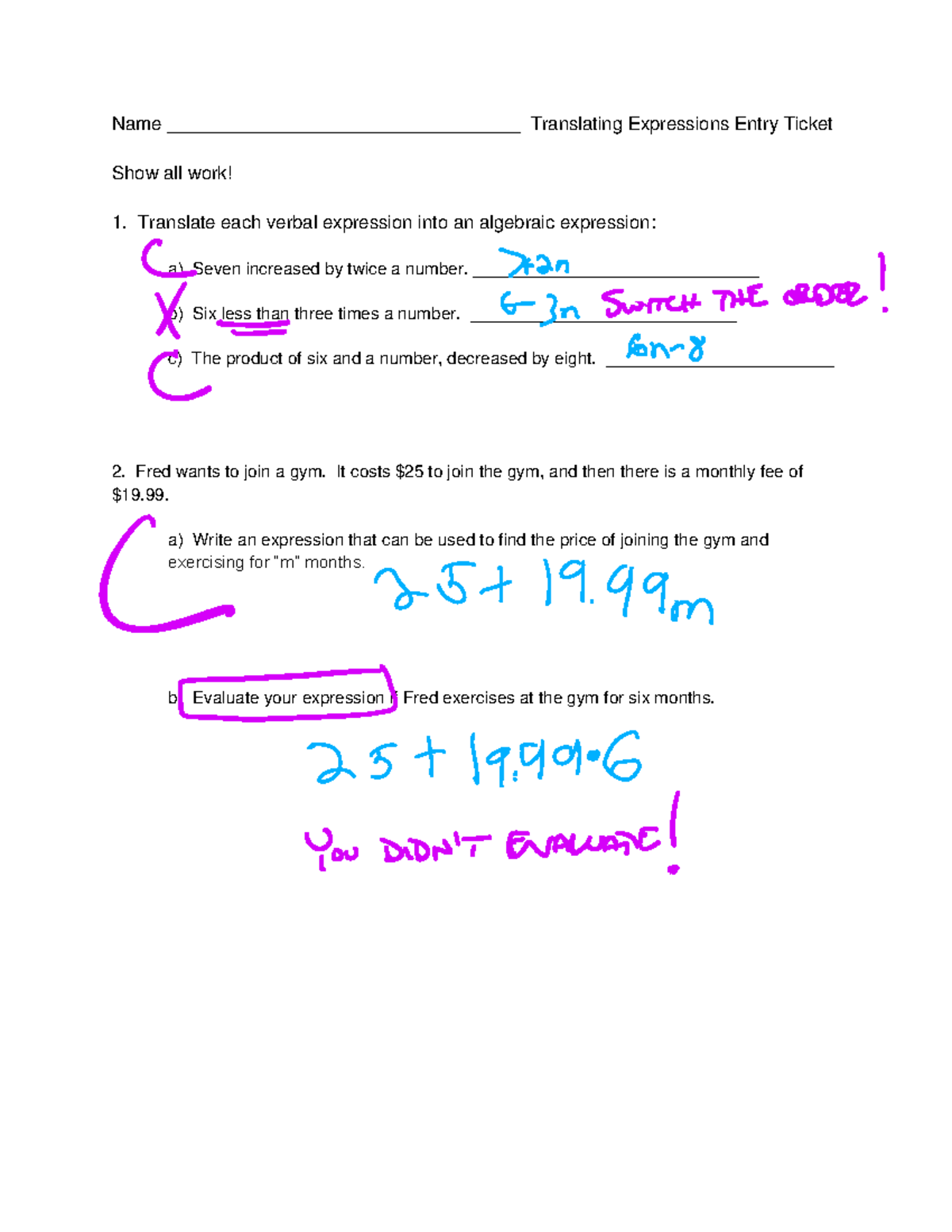 Edited - Edited - Caleb Bregenzer - Translating Expressions Entry ...