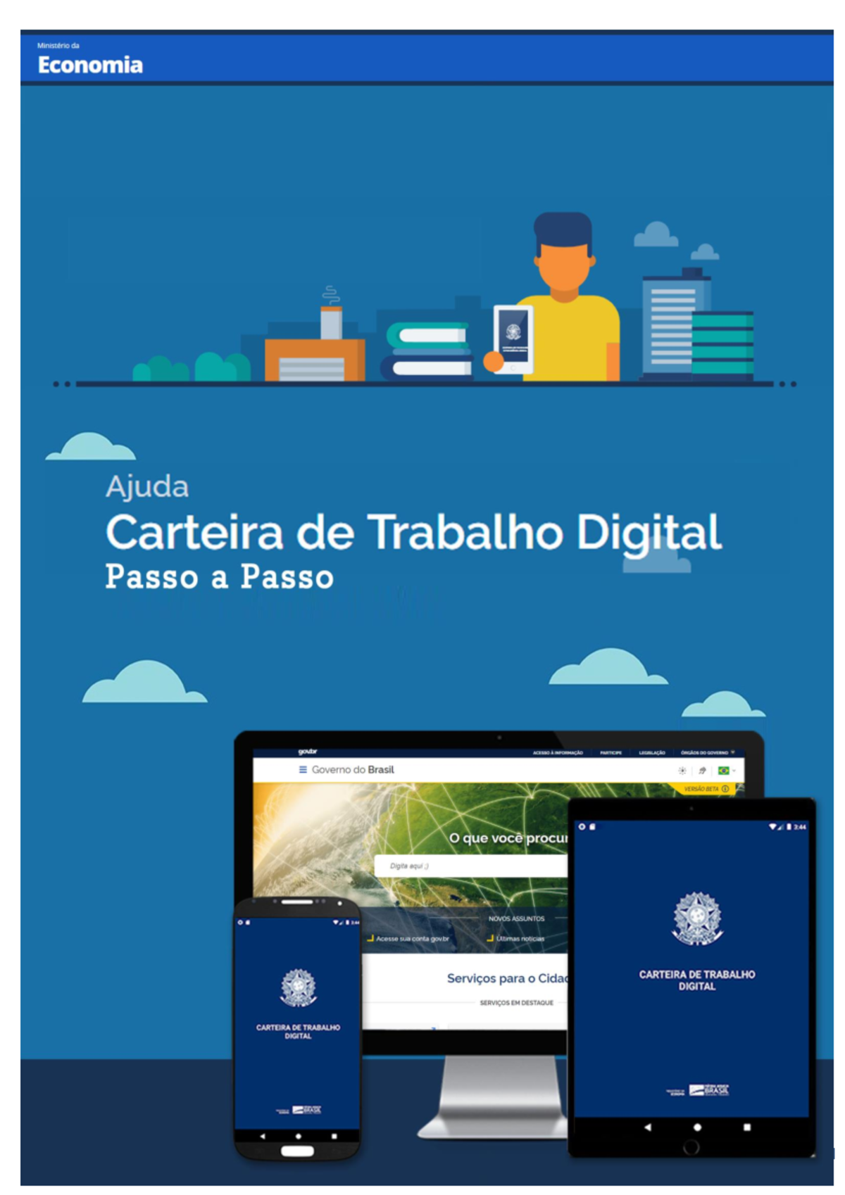 Passo a Passo CTPS Digital APP e WEB - 1 Confira o passo a passo para ...