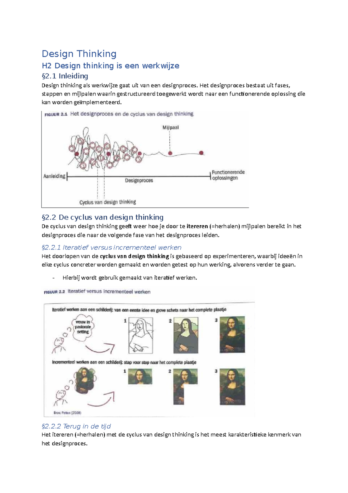 Design Thinking - Het designproces bestaat uit fases, stappen en ...