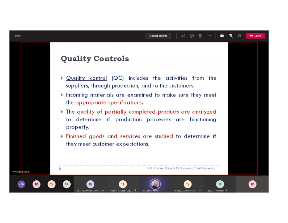 Quality Control Nots - Exam preparation notes for revision and ...