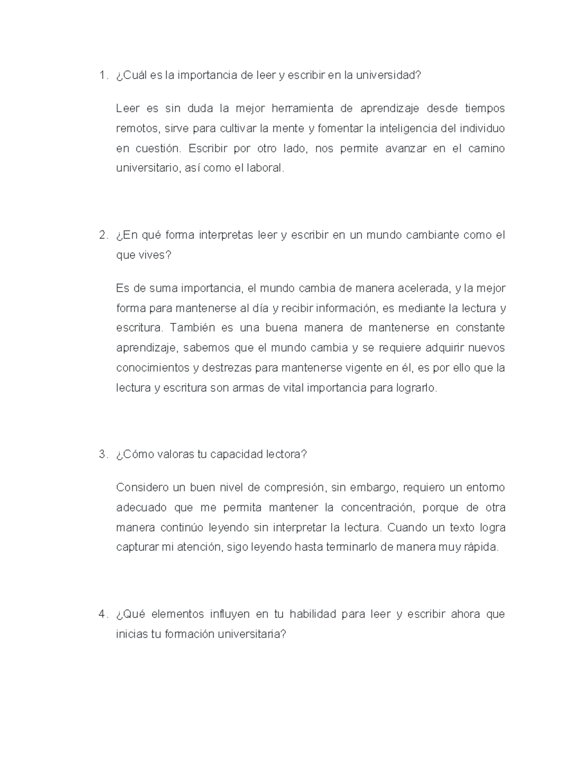 Act1 Hermida Michelle - ¿Cuál es la importancia de leer y escribir en ...