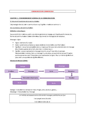 Fiche Communication Commerciale - FICHE COMMUNICATION COMMERCIALE ...