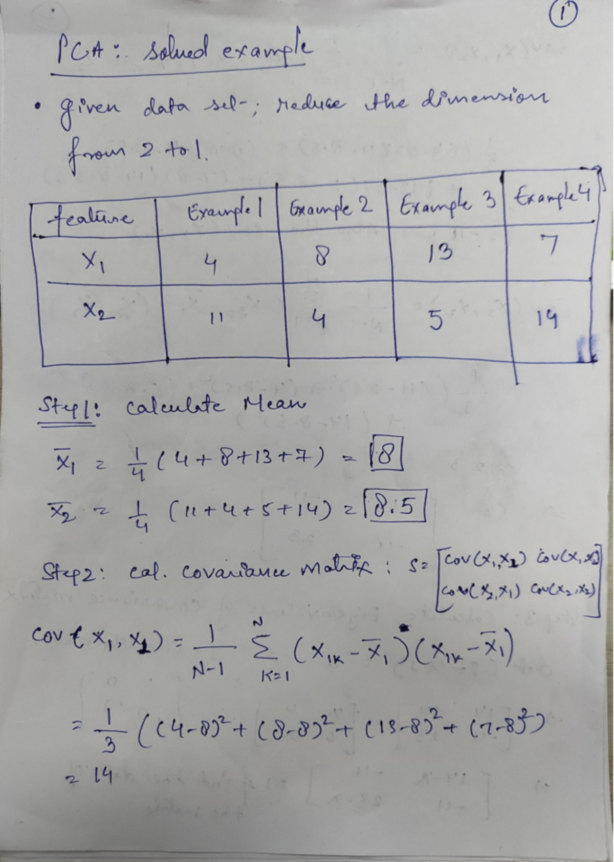 PCA Example - Data analytics - B.tech - Studocu