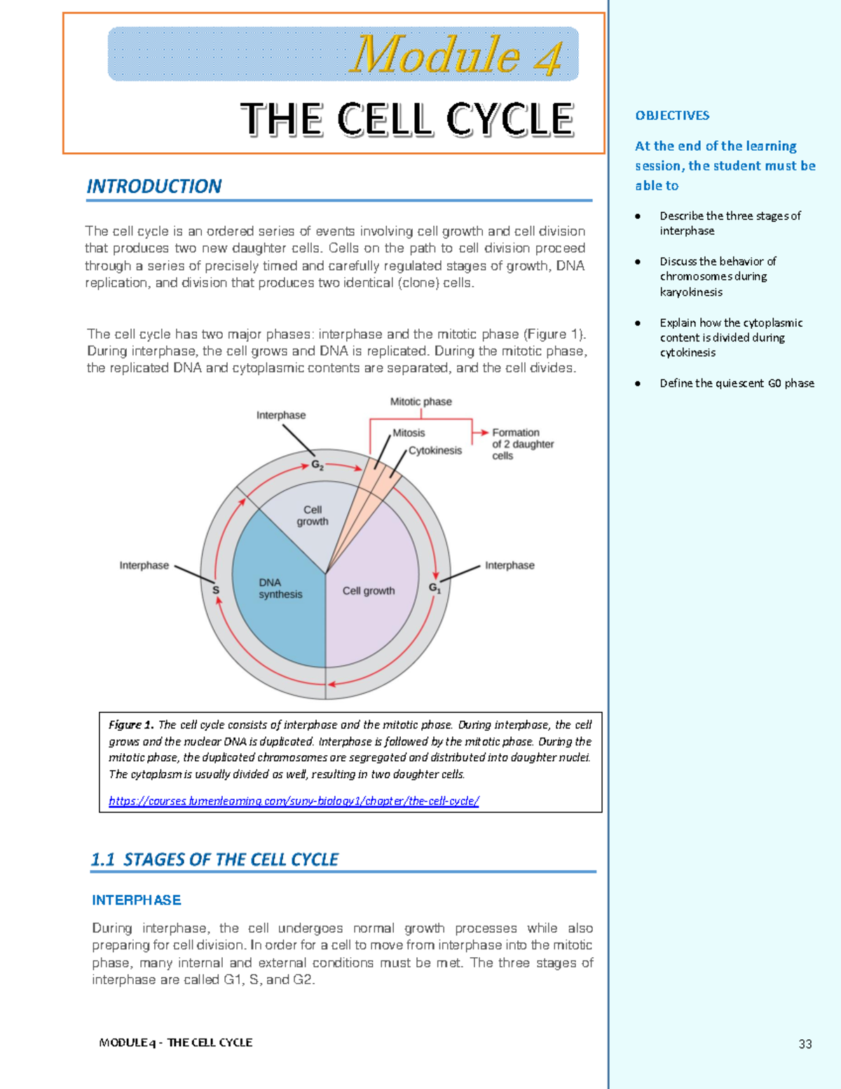 Humhst 1 Module 4 - Human Histology with Pathophysiology Notes ...