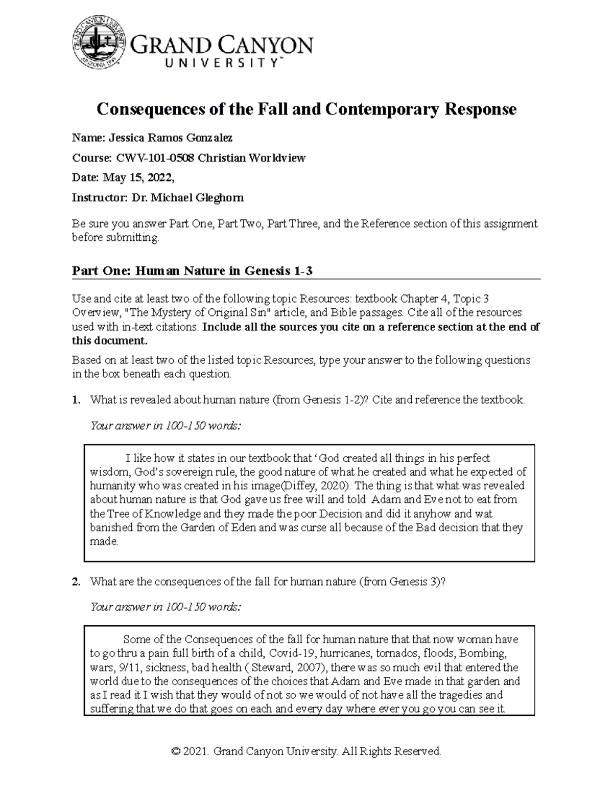 CWV 101 301 RS T3Conseq Of The Fall Contemporary Response Online ...