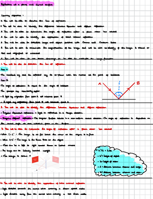 Refraction On Curved Surfaces. Thin Lenses - OPT403 - Studocu